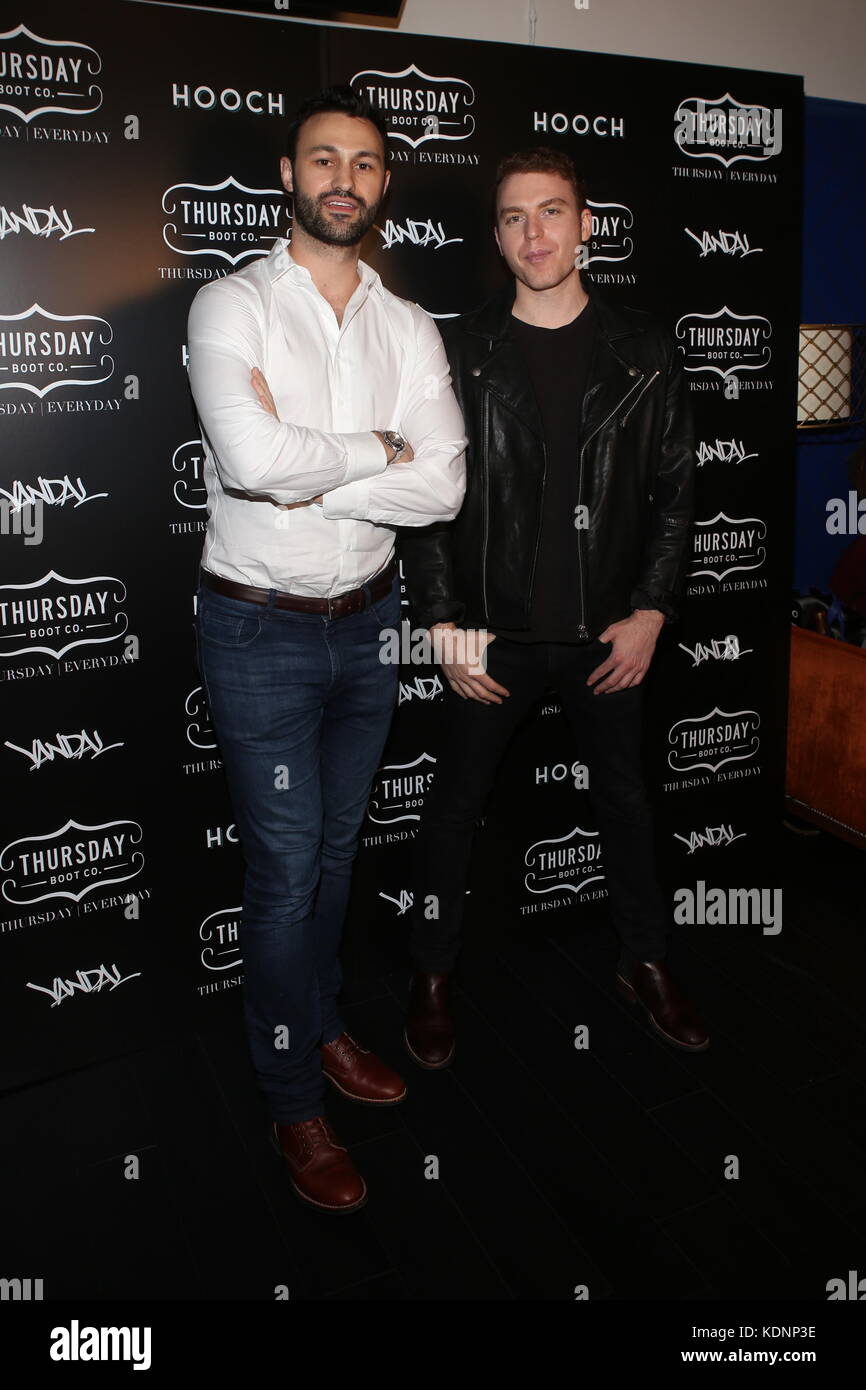 Thursday Boots New York Fashion Week presentation, sponsored by Hooch ...