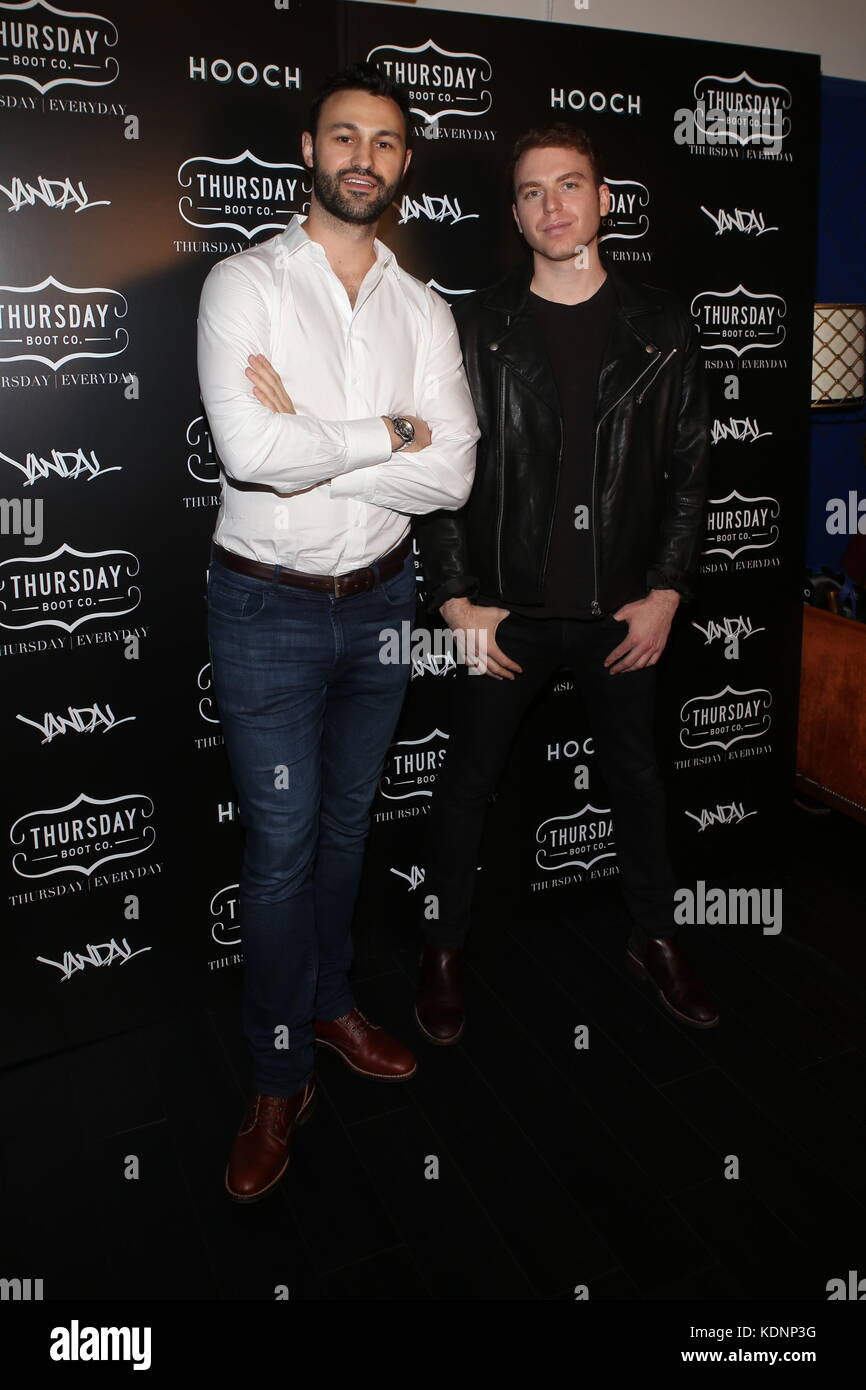 Thursday Boots New York Fashion Week presentation, sponsored by Hooch ...