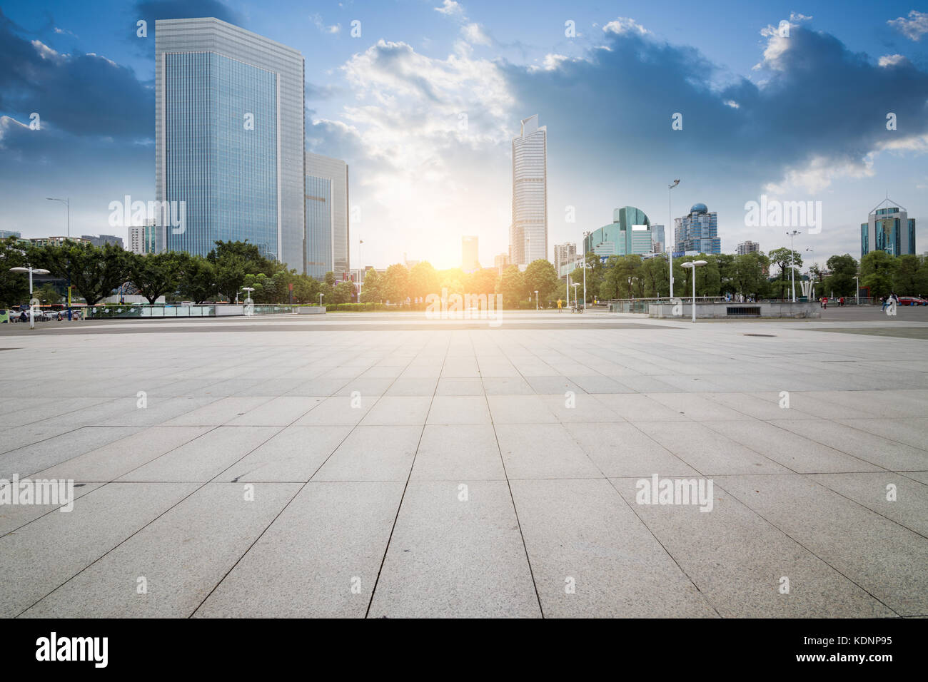 China Guangzhou City Plaza, built-up city center Stock Photo - Alamy