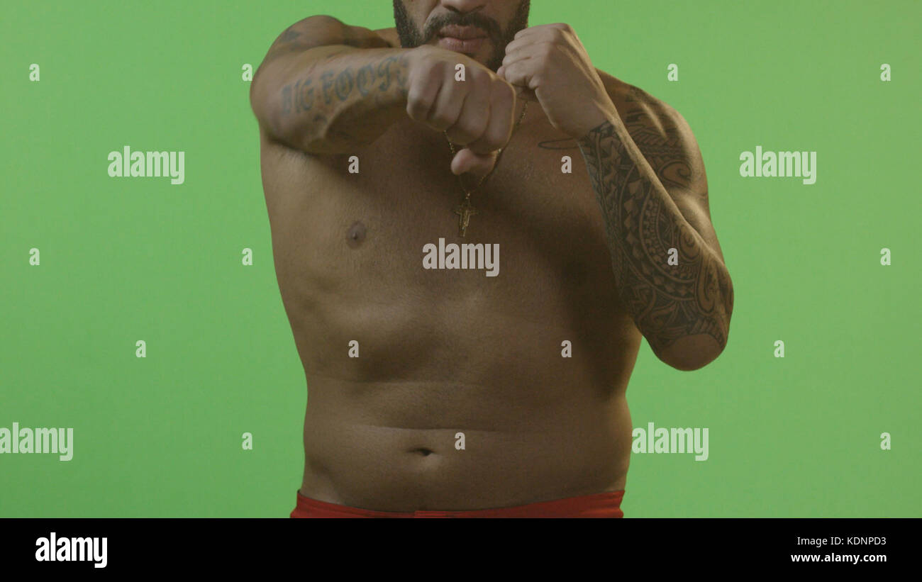 Boxing green screen High Resolution Stock Photography and Images - Alamy
