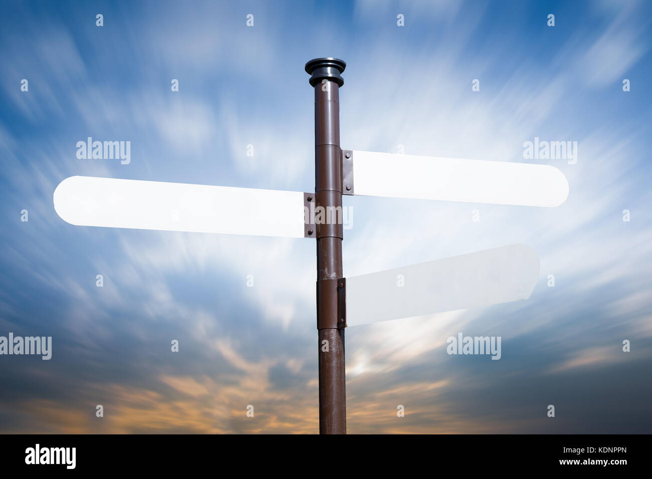 signboard with directions to Countries Stock Photo - Alamy