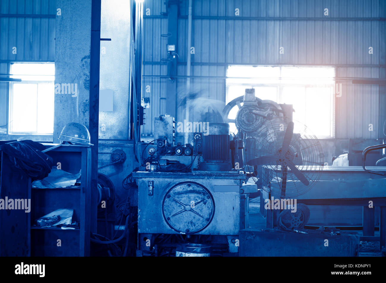 Iron workshop in shipyard Stock Photo - Alamy