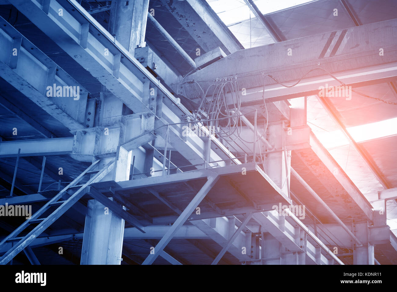 Iron workshop in shipyard Stock Photo - Alamy