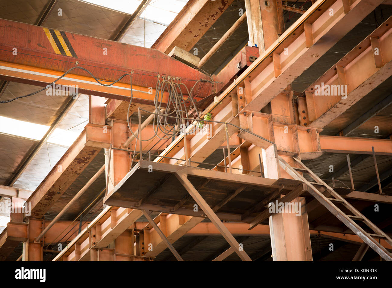 Iron workshop in shipyard Stock Photo - Alamy