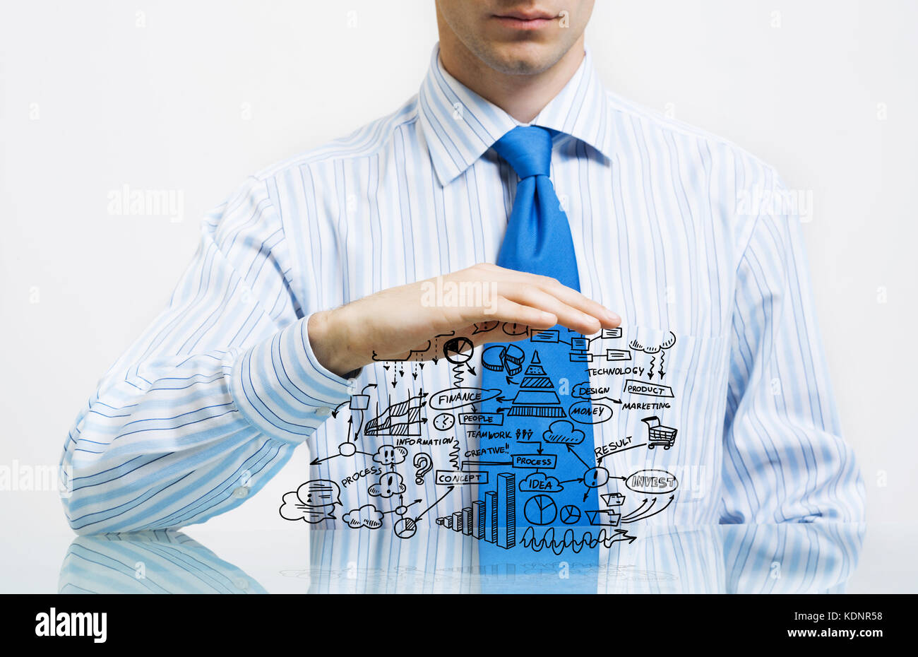 Guard of his ideas Stock Photo - Alamy