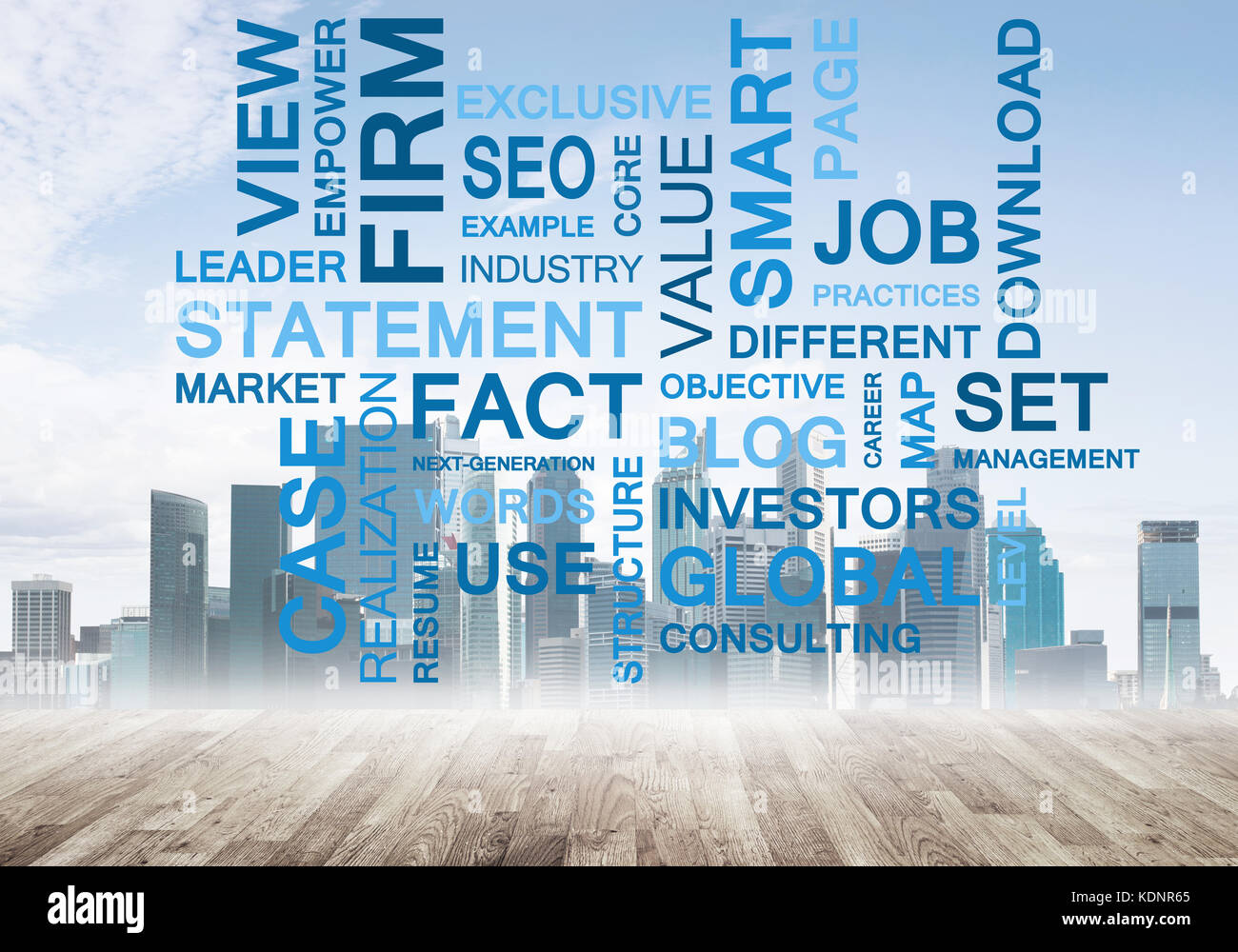 Business conceptual words as keys to success and company growth Stock ...