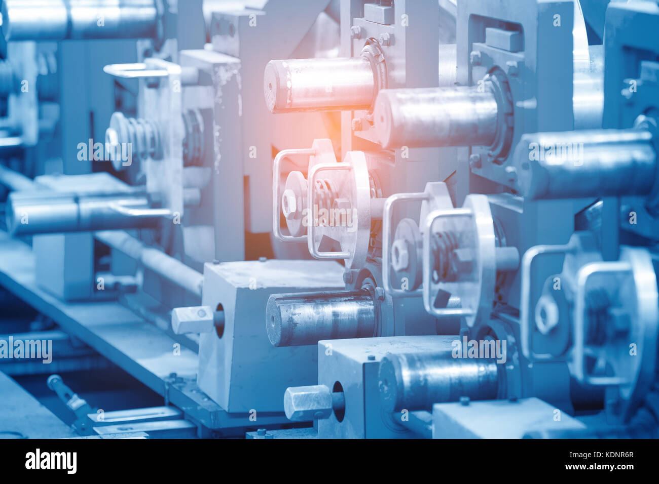 Workshop,Large steel processing plant Stock Photo - Alamy