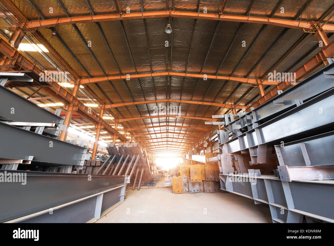 Large steel processing plant Stock Photo - Alamy