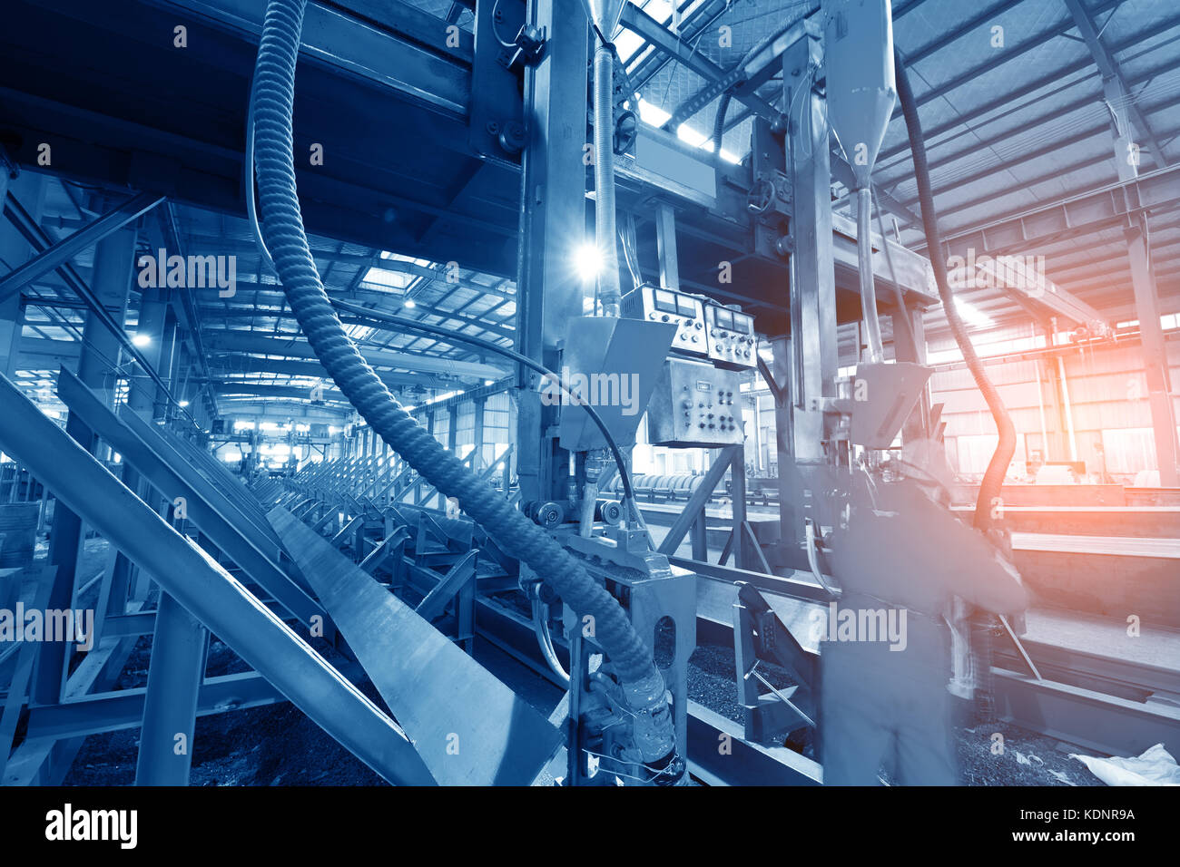 Steel production at the metallurgical plant Stock Photo - Alamy