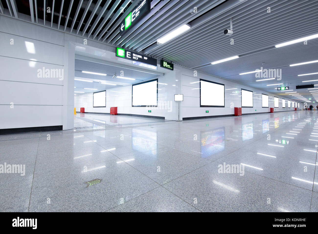 Subway station pedestrian access gates Stock Photo - Alamy