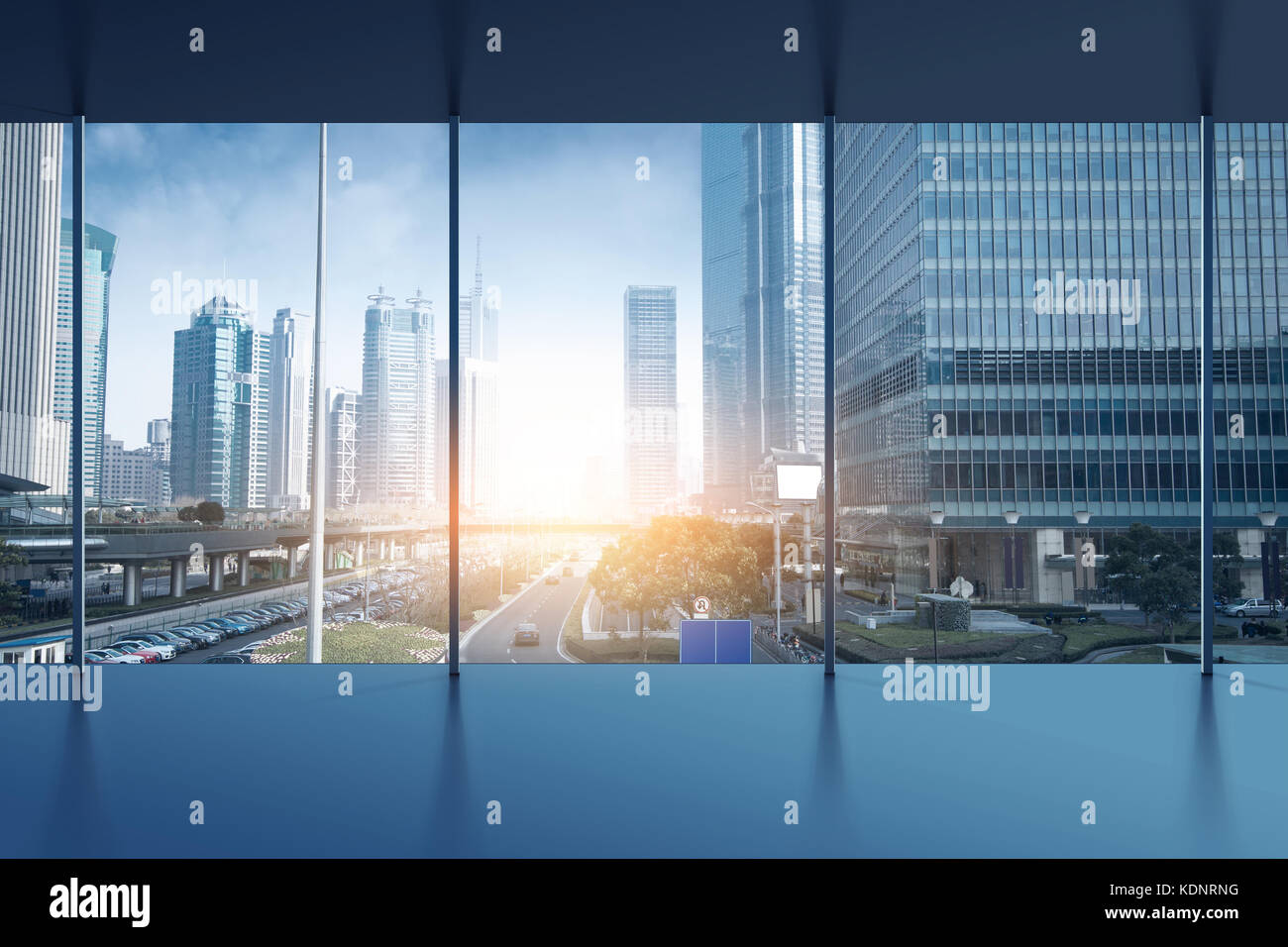 office with big window Stock Photo - Alamy