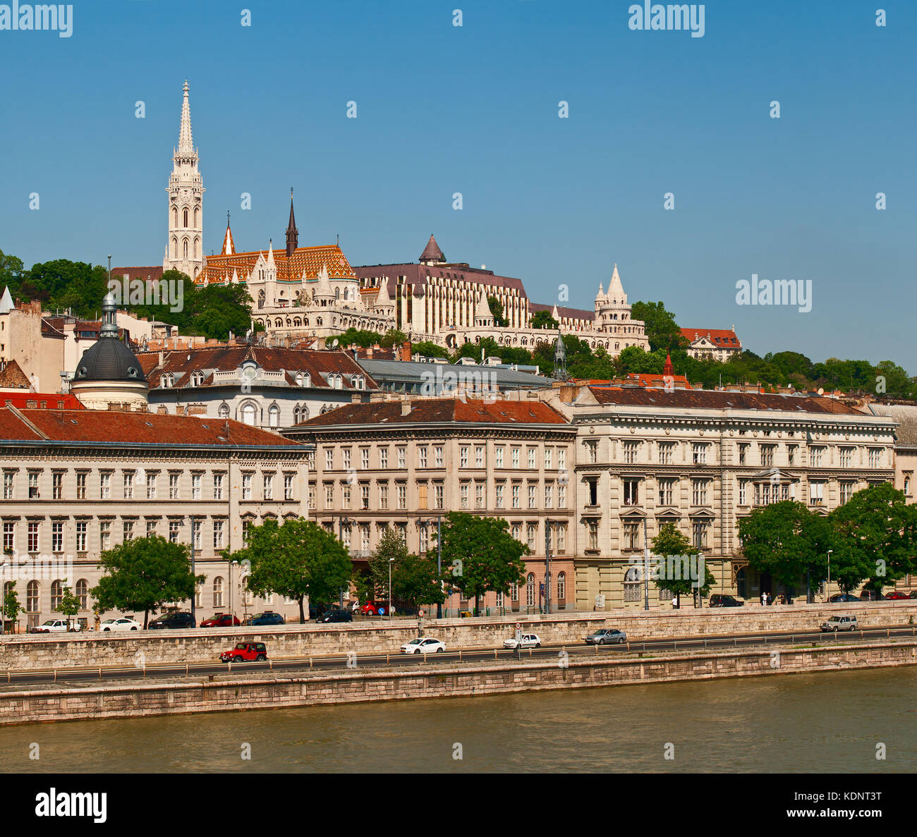 Buda Castle, landmark of old city Budapest Stock Photo - Alamy