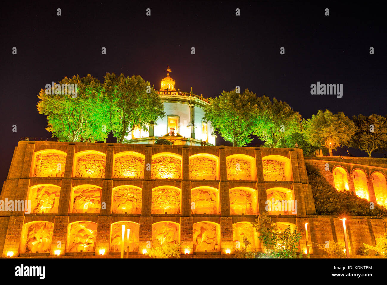 Monastery of Serra do Pilar Stock Photo - Alamy