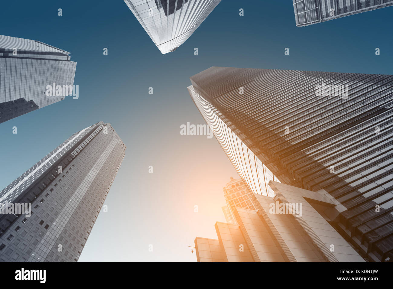 Modern building from low angle view Stock Photo - Alamy