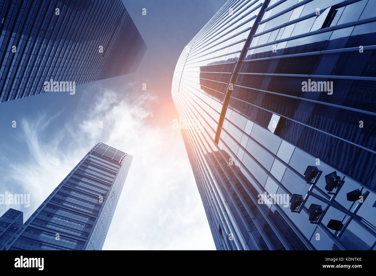 Modern building from low angle view Stock Photo - Alamy