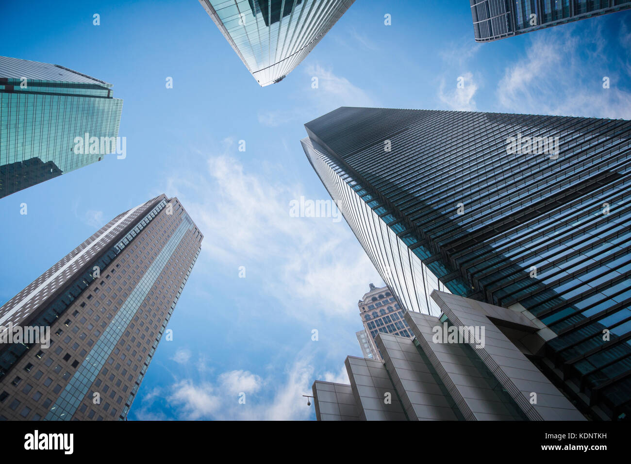 Modern building from low angle view Stock Photo - Alamy