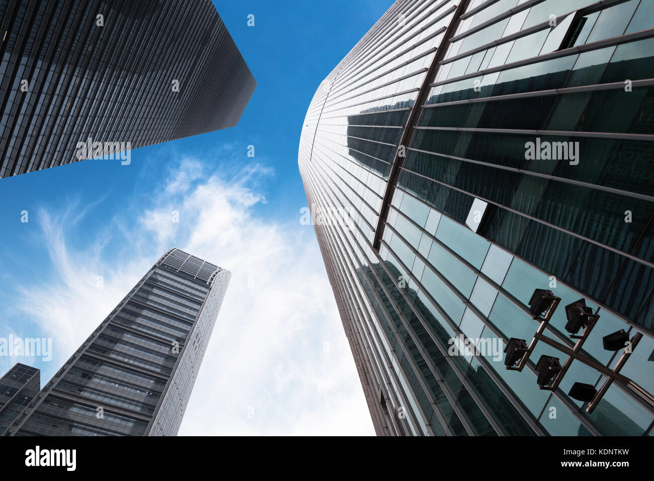 Modern building from low angle view Stock Photo - Alamy