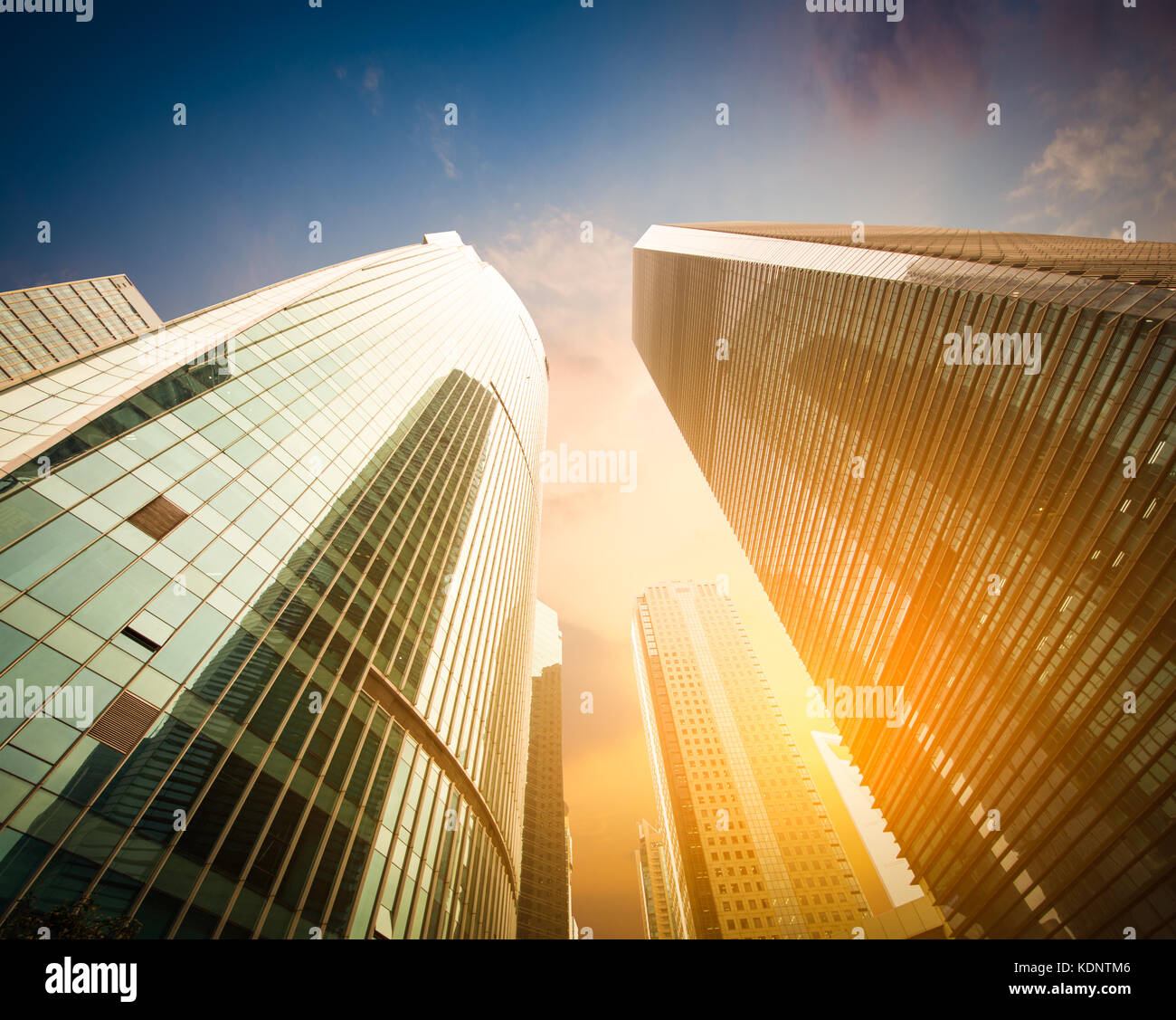 Modern building from low angle view Stock Photo - Alamy