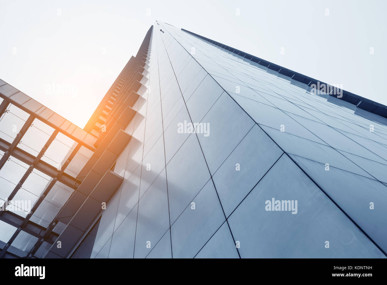 Modern building from low angle view Stock Photo - Alamy