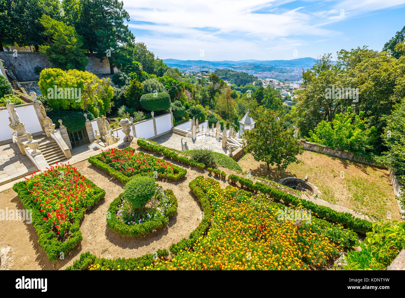Aerial view sanctuary bom jesus hi-res stock photography and images - Alamy