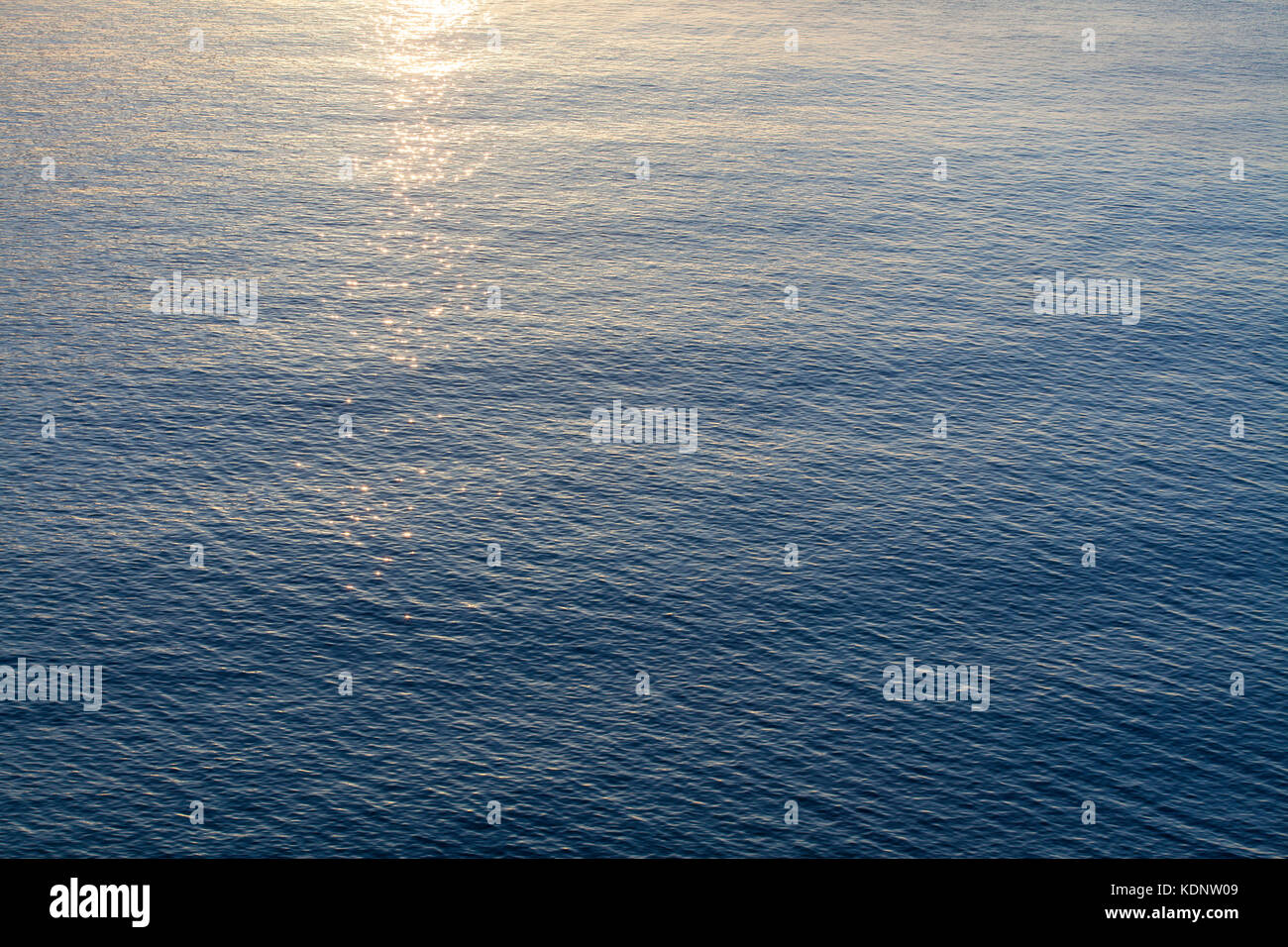 Gentle ripples texture the surface of the Mediterranean Sea during ...