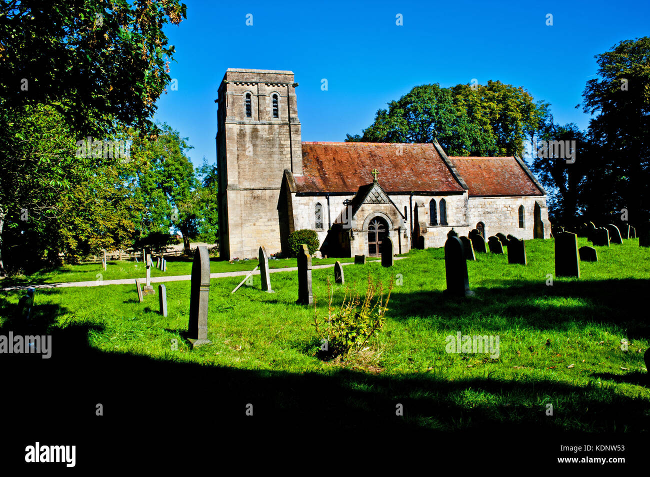 All Saints church, Moor Monkton, North Yorkshire Stock Photo - Alamy