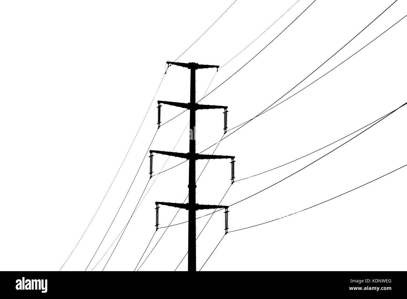 Electricity Pole Vector