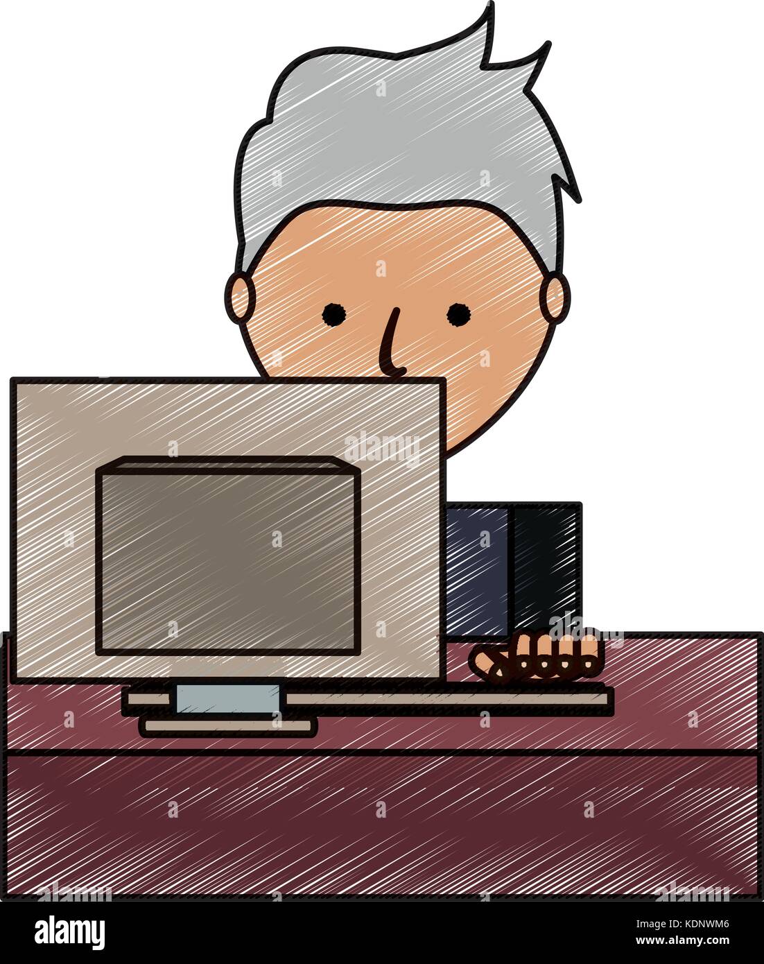 man vector illustration Stock Vector Image & Art - Alamy