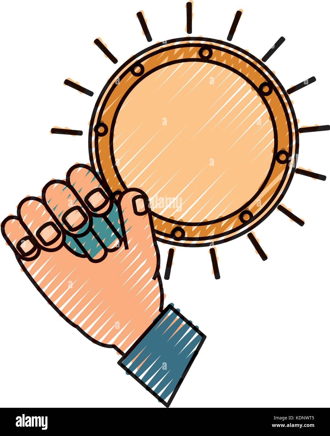 hand doodle vector illustration Stock Vector Image & Art - Alamy