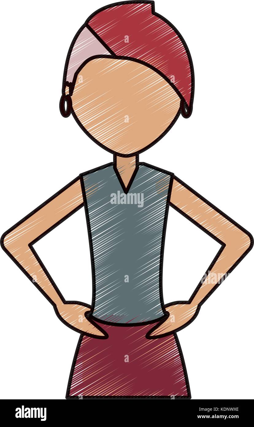 woman vector illustration Stock Vector Image & Art - Alamy