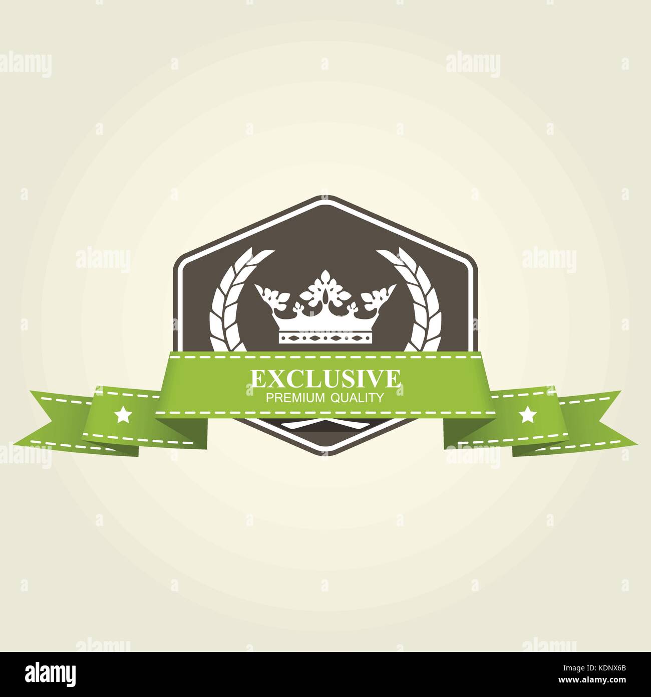 Royal crown emblem hi-res stock photography and images - Alamy