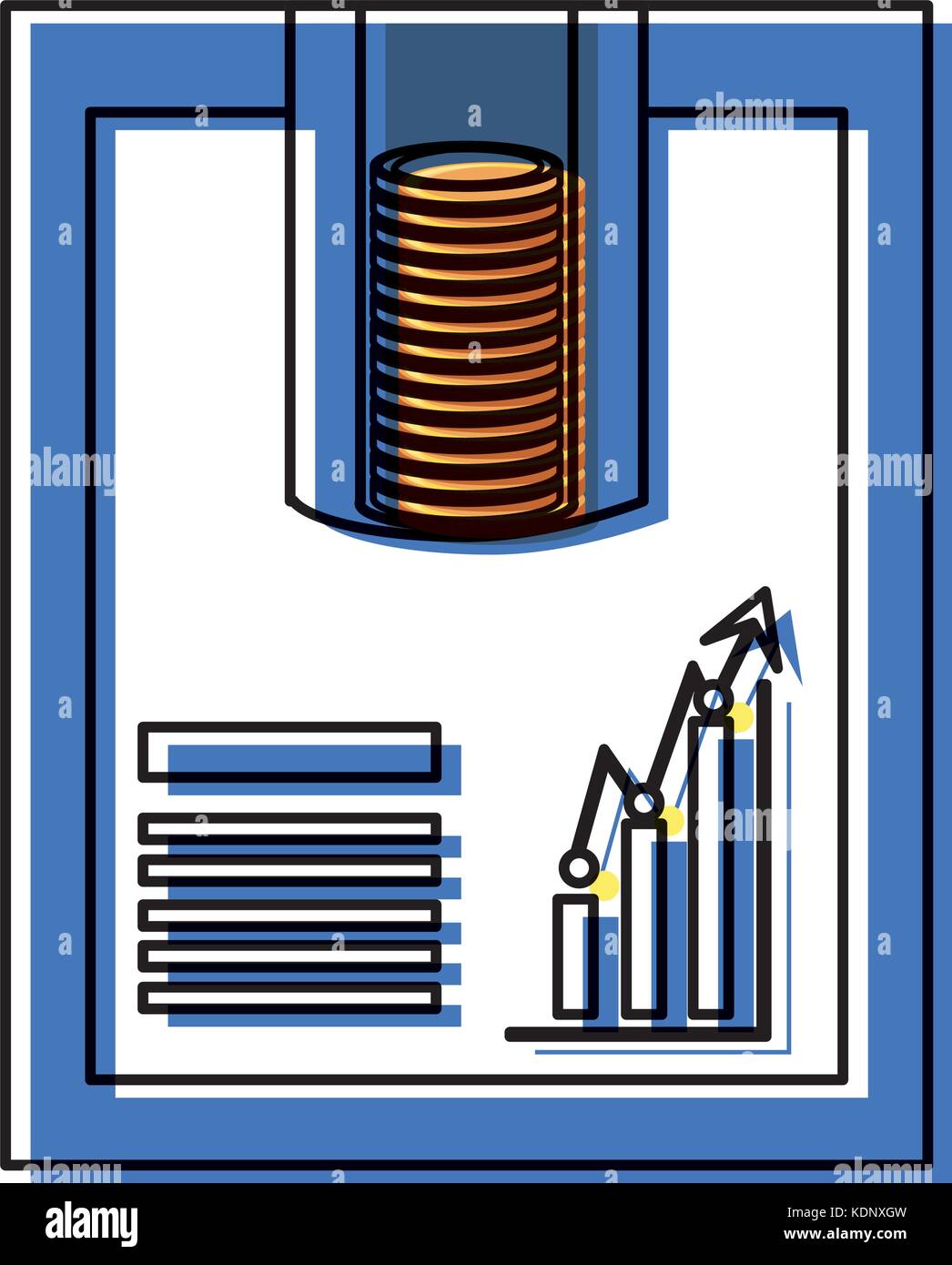 data stadistic vector illustration Stock Vector Image & Art - Alamy