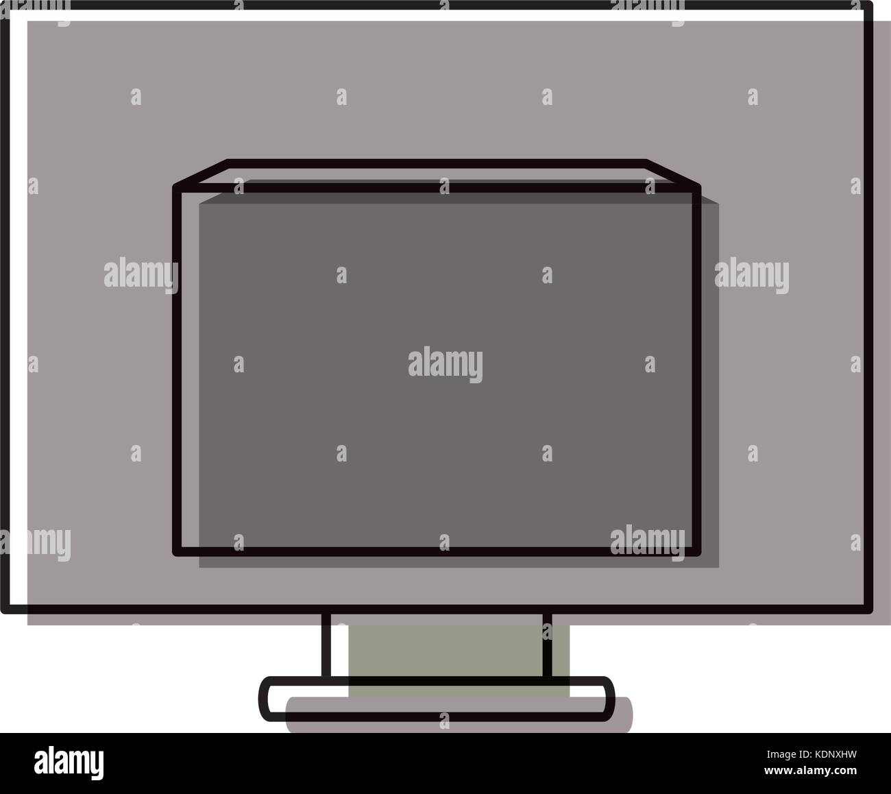 screen vector illustration Stock Vector Image & Art - Alamy