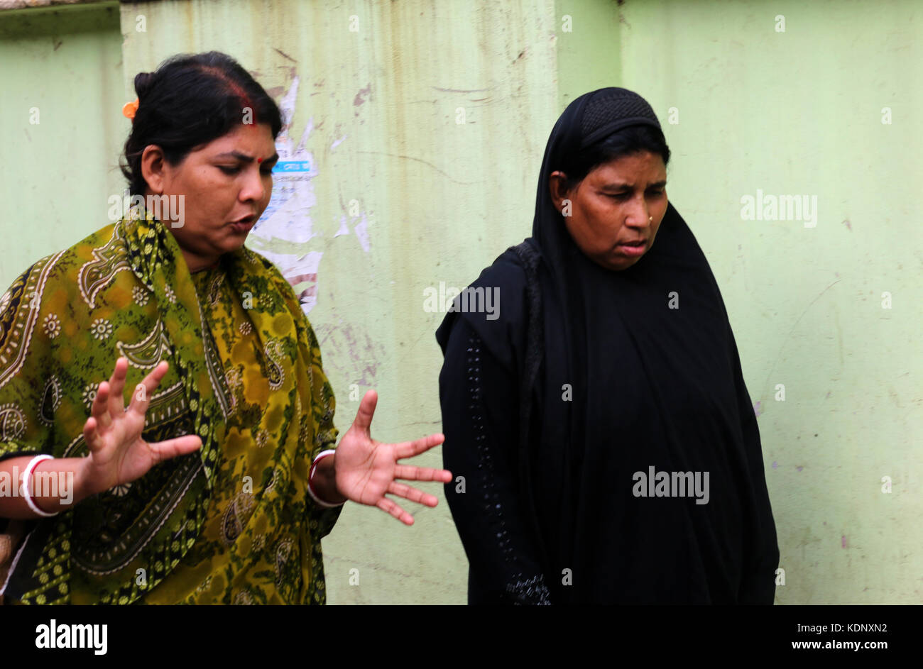 man and animal of sakhari bazar and other places old dhaka on the day ...