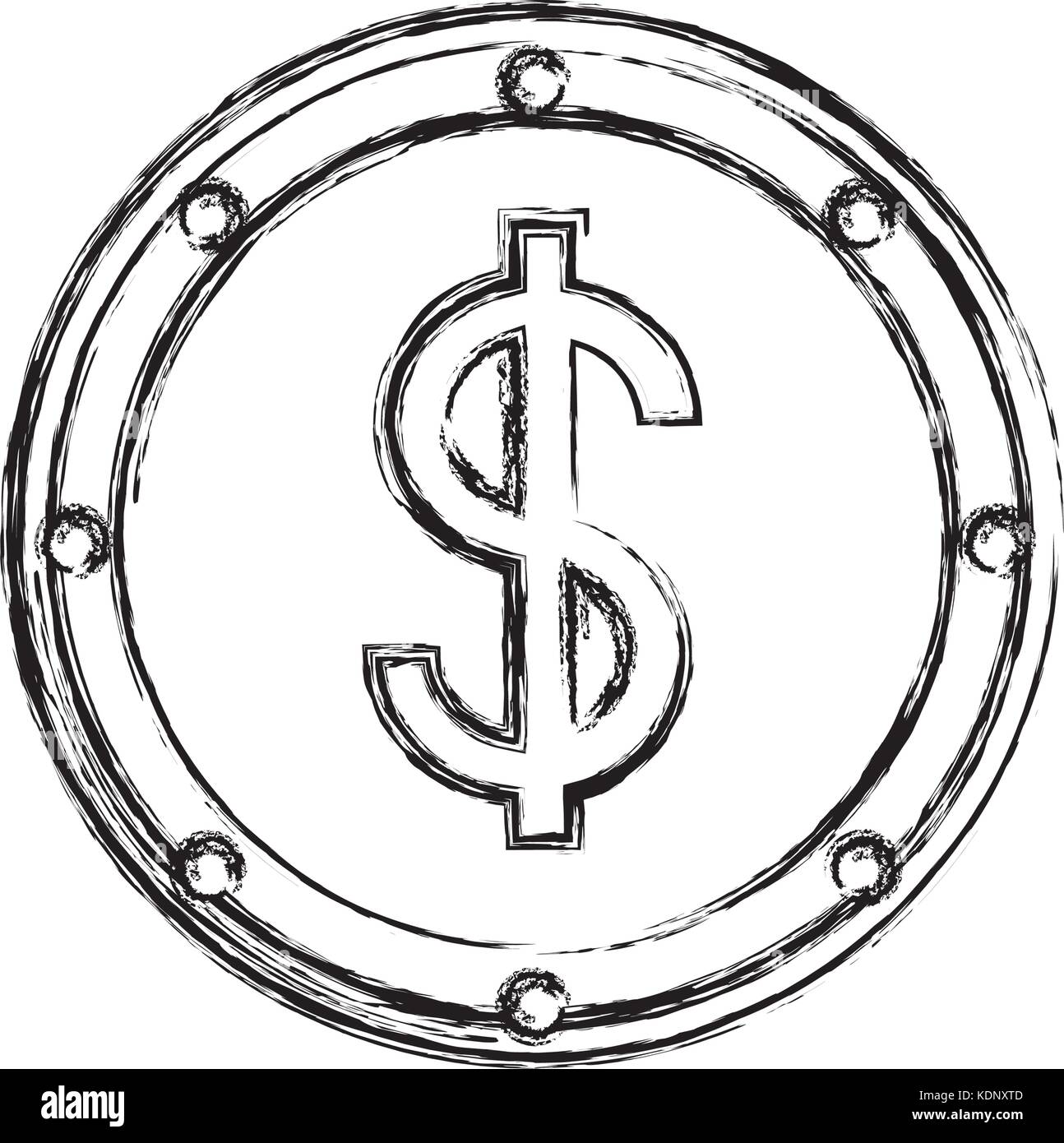 coin vector illustration Stock Vector Image & Art - Alamy