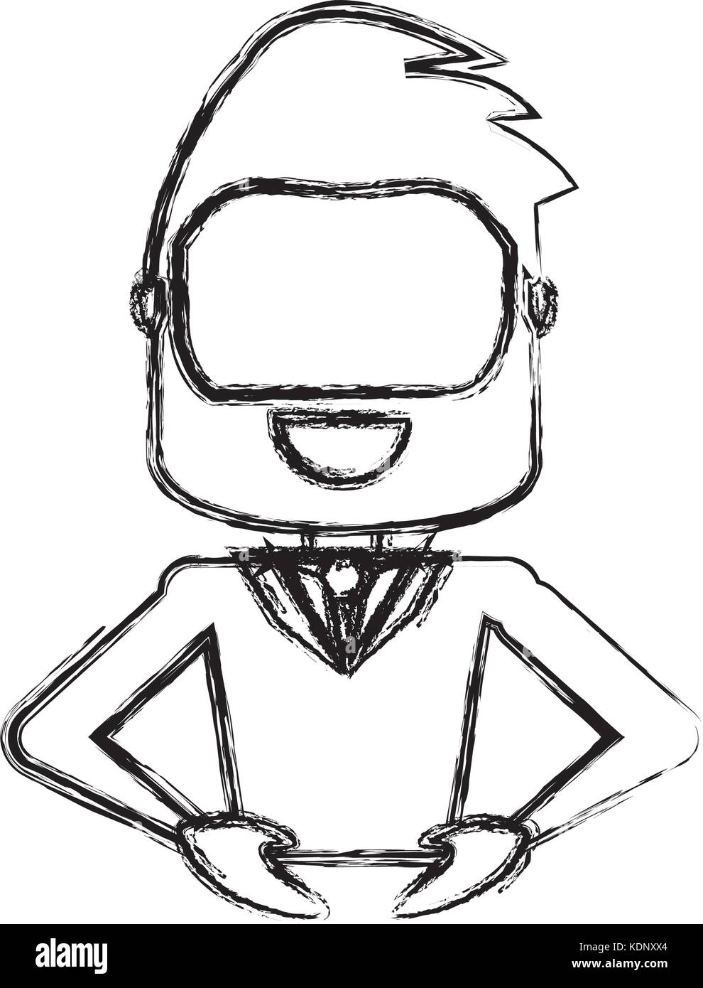 man vector illustration Stock Vector Image & Art - Alamy