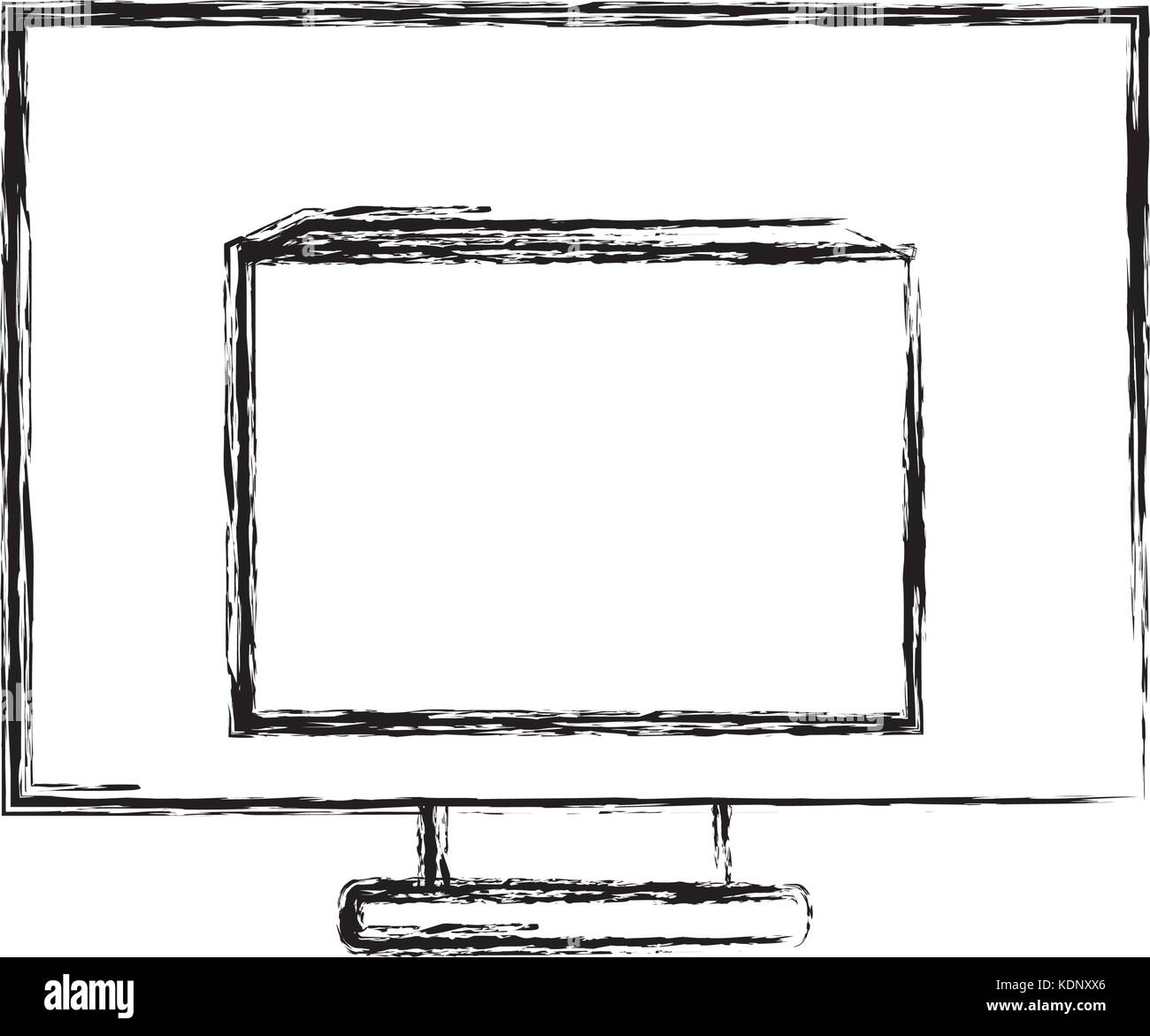 screen vector illustration Stock Vector Image & Art - Alamy