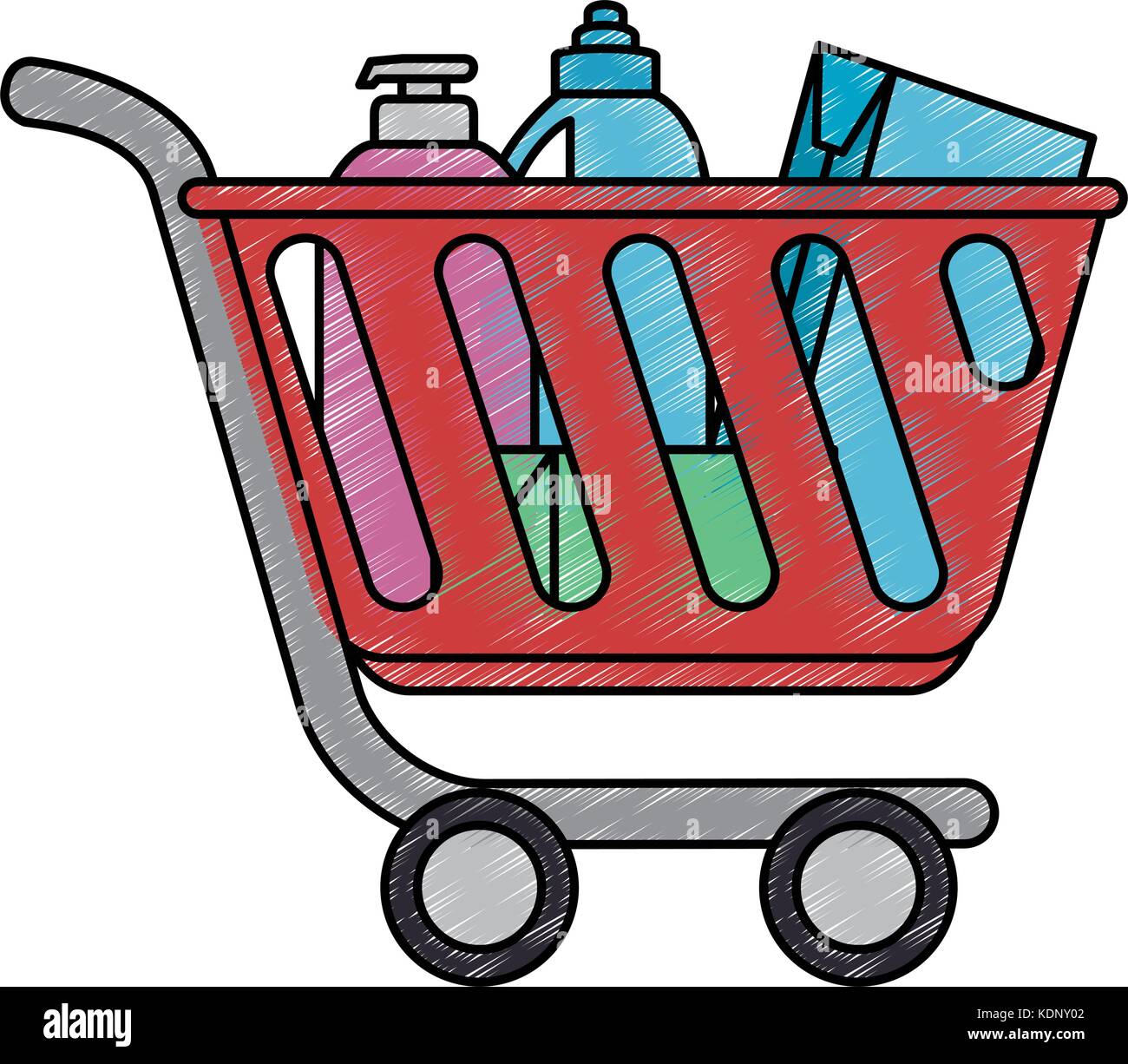Set bottles products icon Cut Out Stock Images & Pictures - Alamy