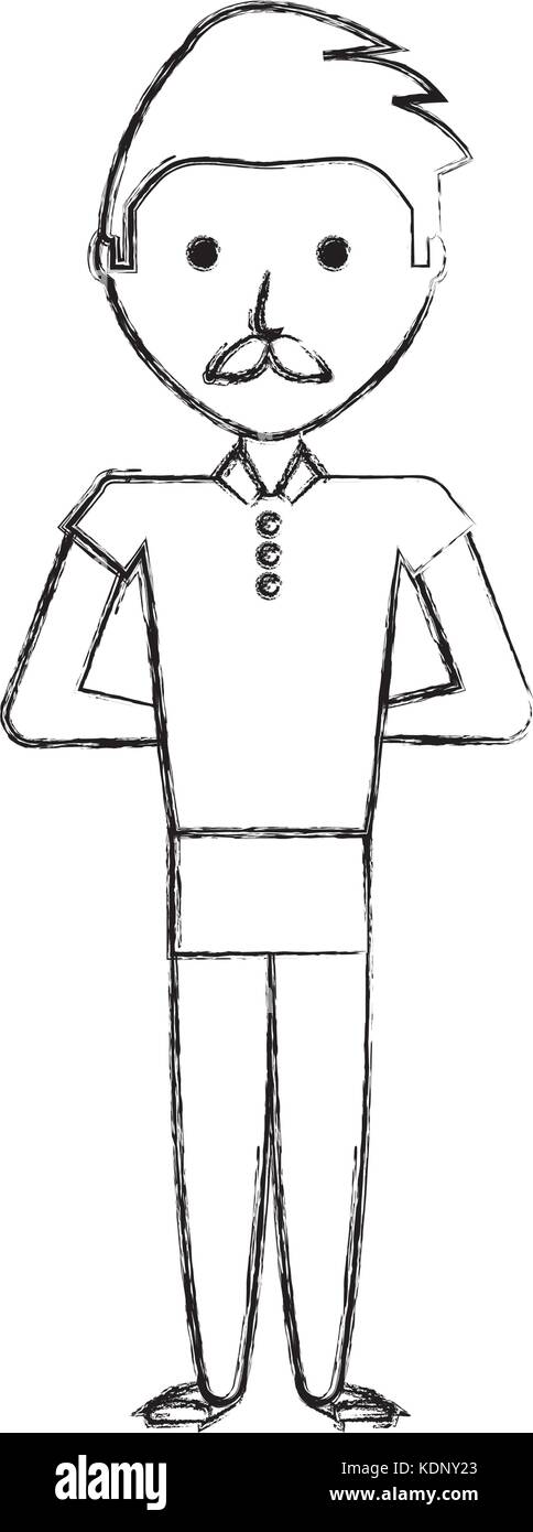 man vector illustration Stock Vector Image & Art - Alamy