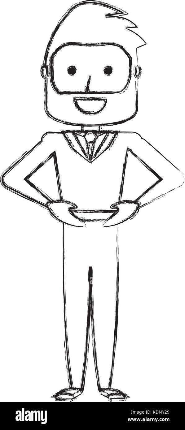 man vector illustration Stock Vector Image & Art - Alamy