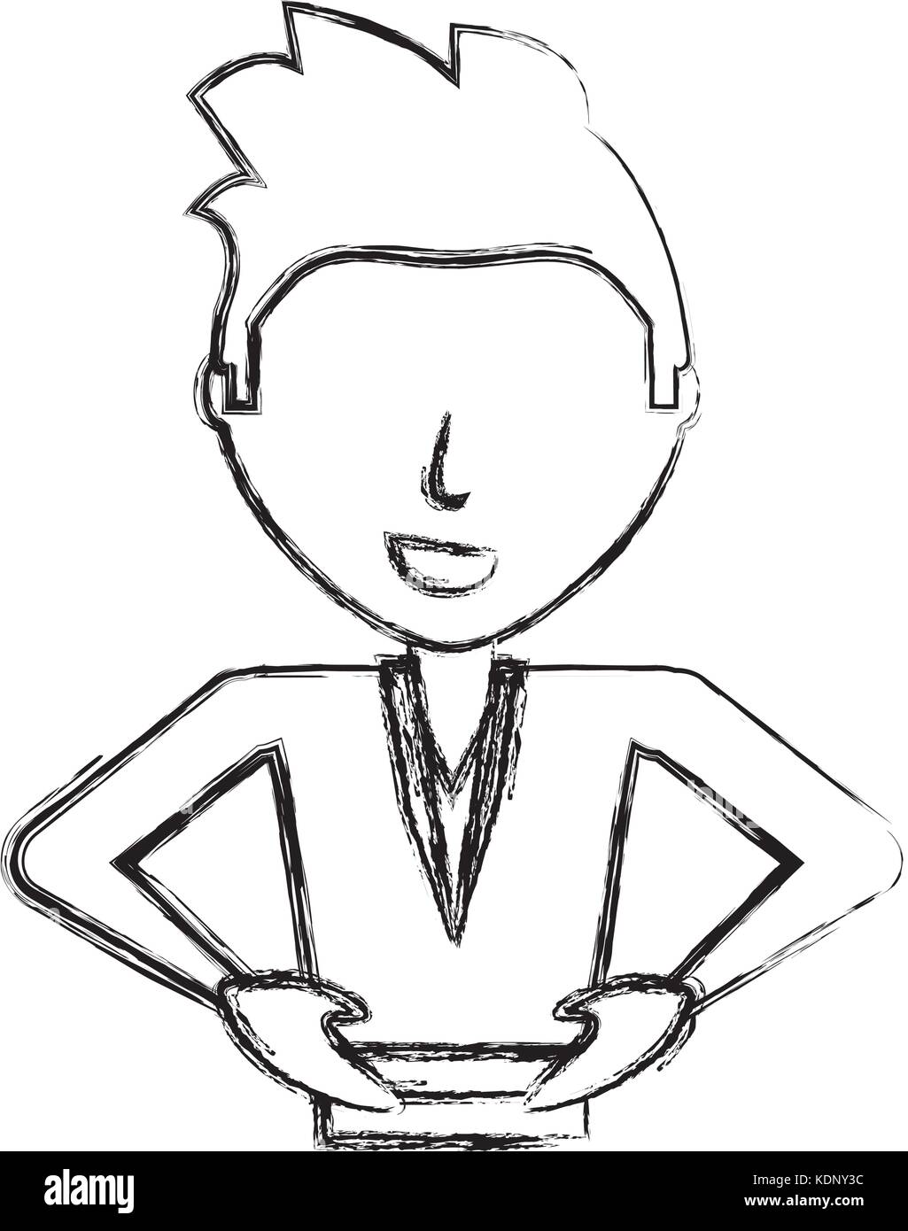 man vector illustration Stock Vector Image & Art - Alamy