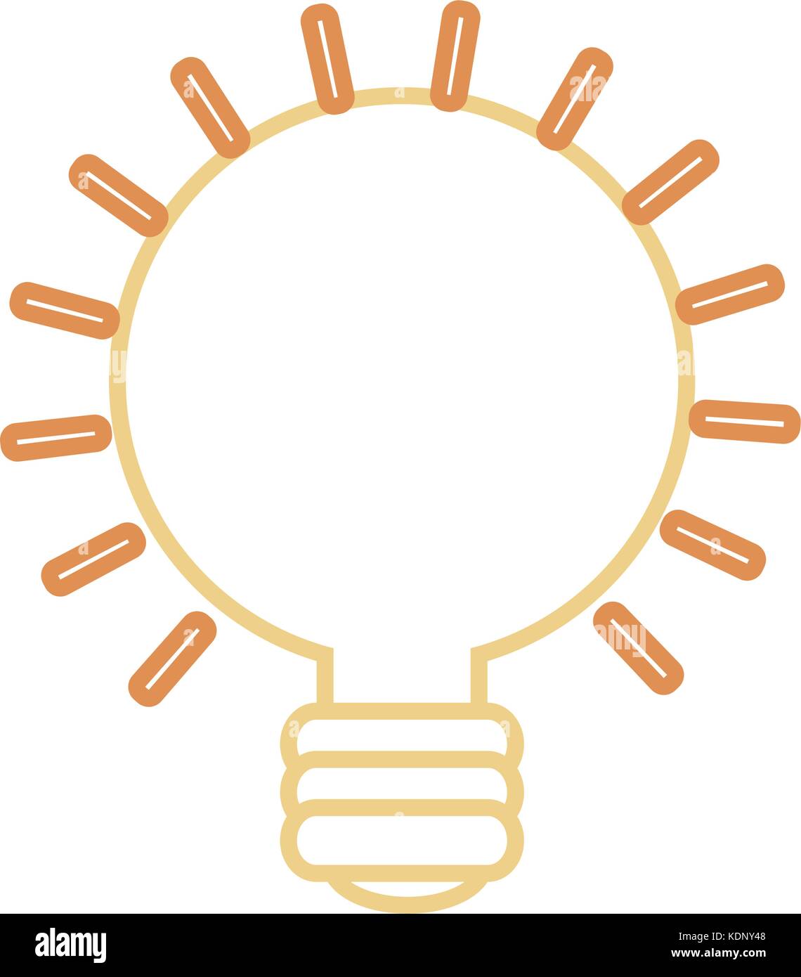 bulb idea vector illustration Stock Vector Image & Art - Alamy