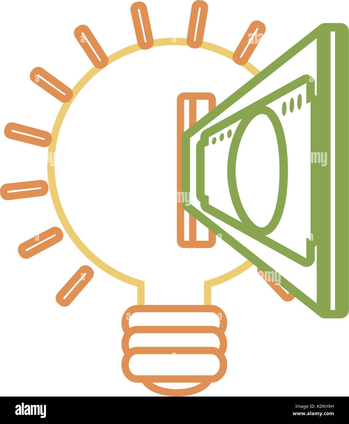 bulb idea vector illustration Stock Vector Image & Art - Alamy