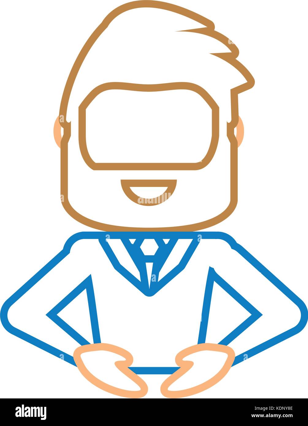 man vector illustration Stock Vector Image & Art - Alamy