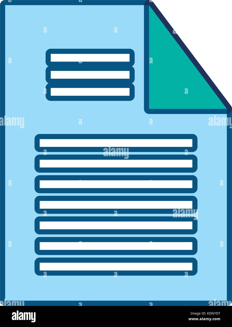 document page icon Stock Vector Image & Art - Alamy