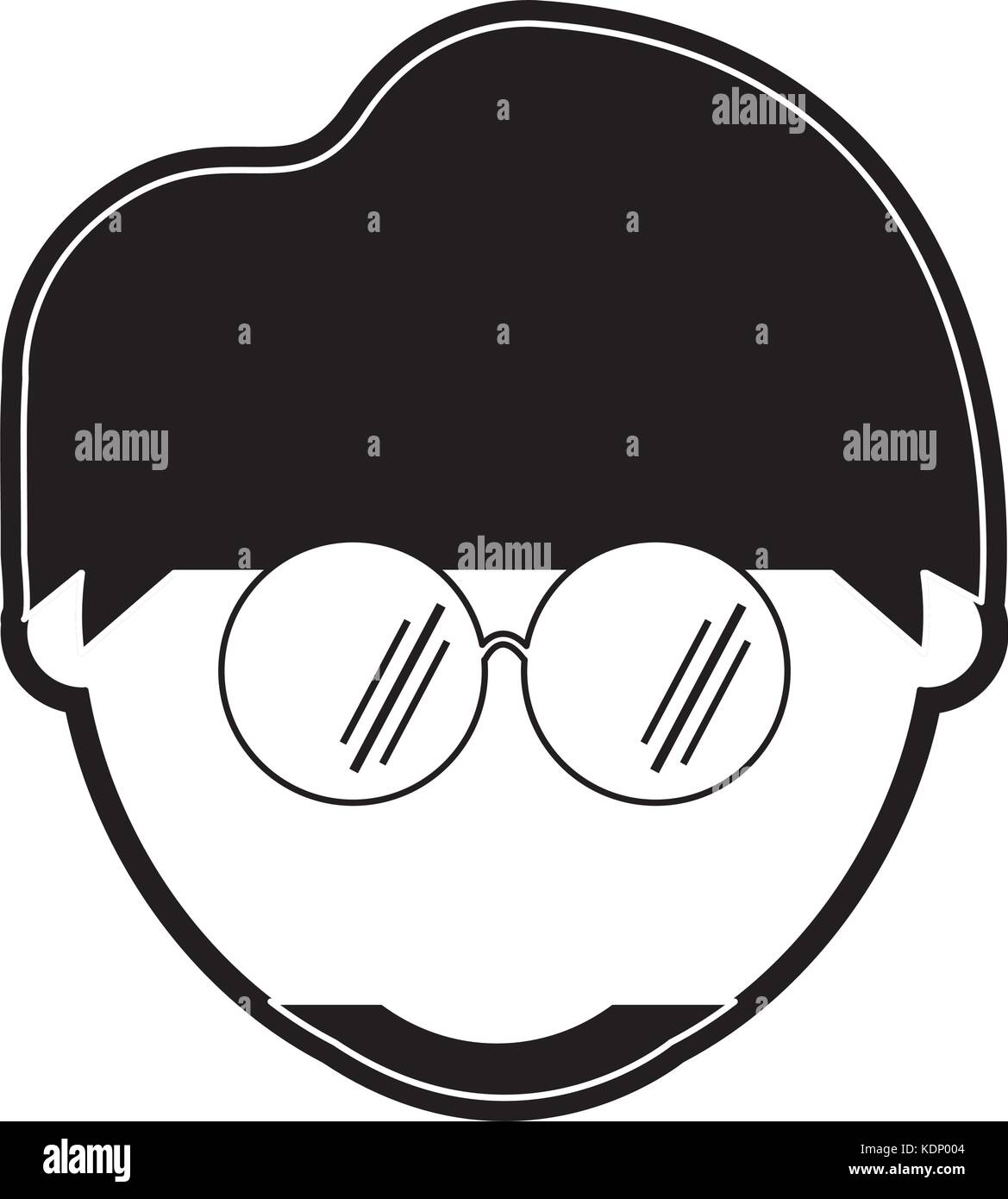 man with glasses icon Stock Vector Image & Art - Alamy