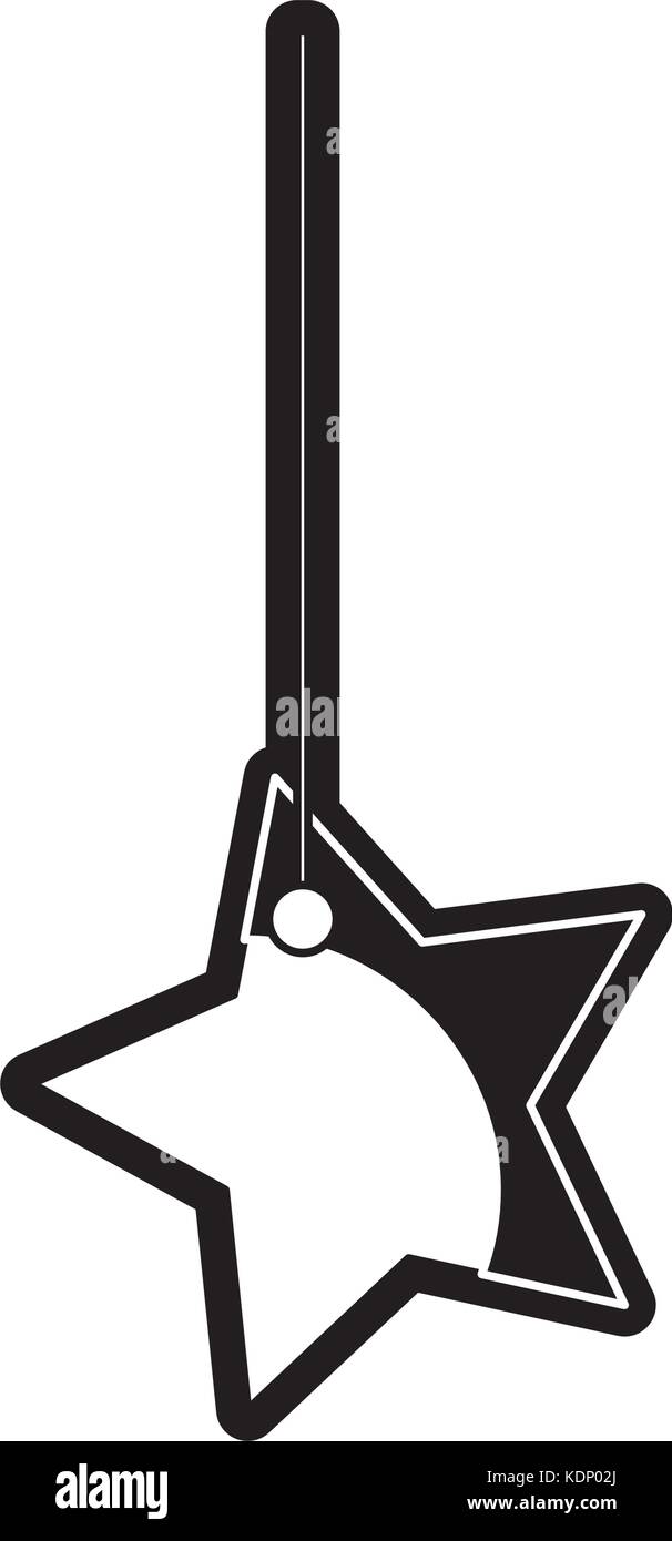 star hanging icon Stock Vector Image & Art - Alamy