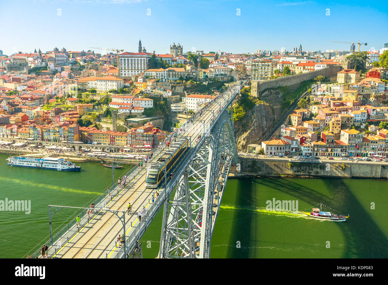 Porto aerial cityscape over hi-res stock photography and images - Alamy