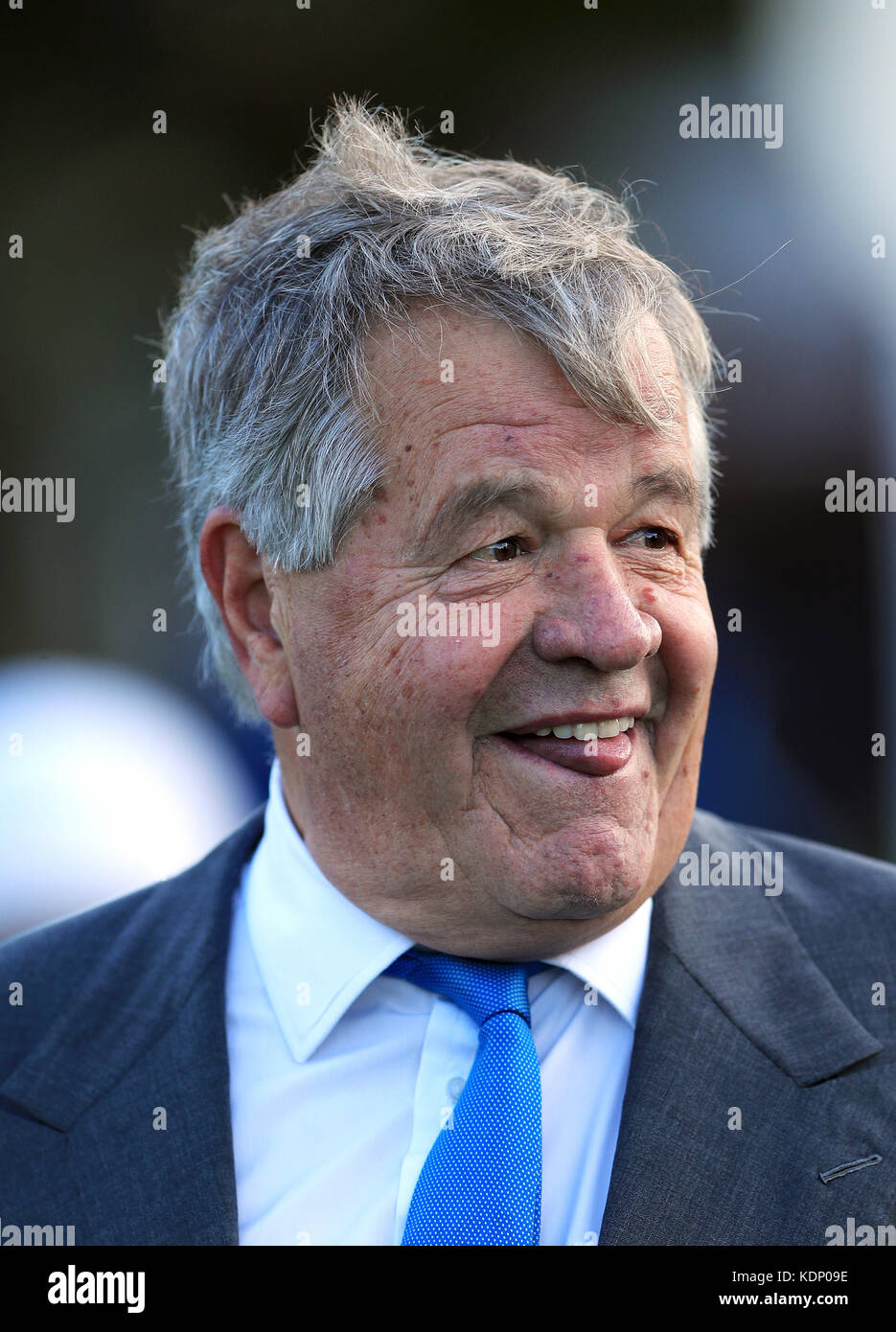 Trainer Sir Michael Stoute at Newmarket Racecourse Stock Photo - Alamy