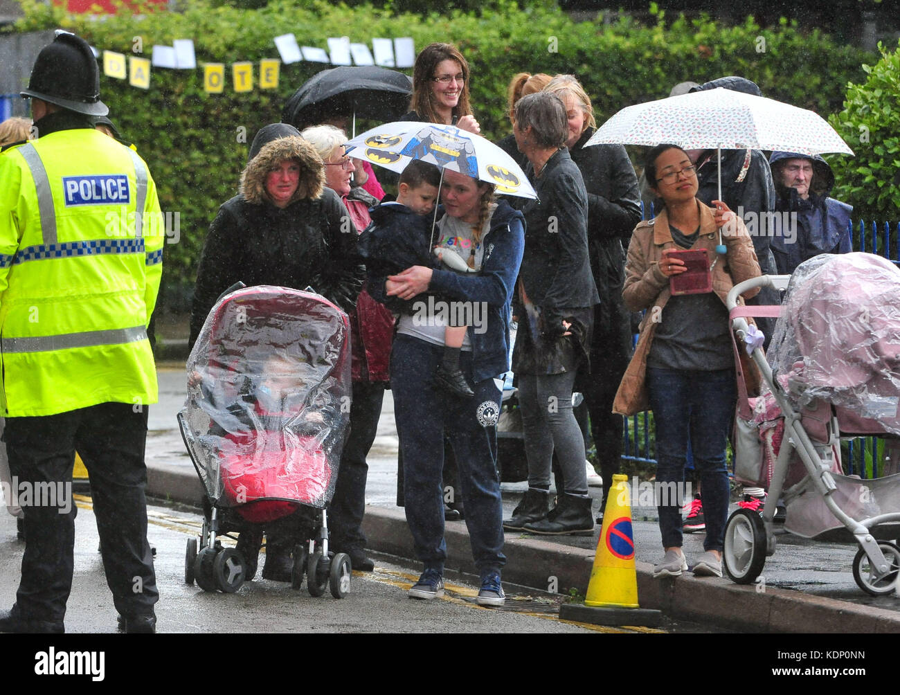 Prince William is seen visiting Guinea Gap leisure centre in Seacombe ...